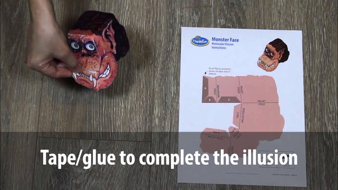 How to Assemble 5 Incredible Optical Illusions - YouTube