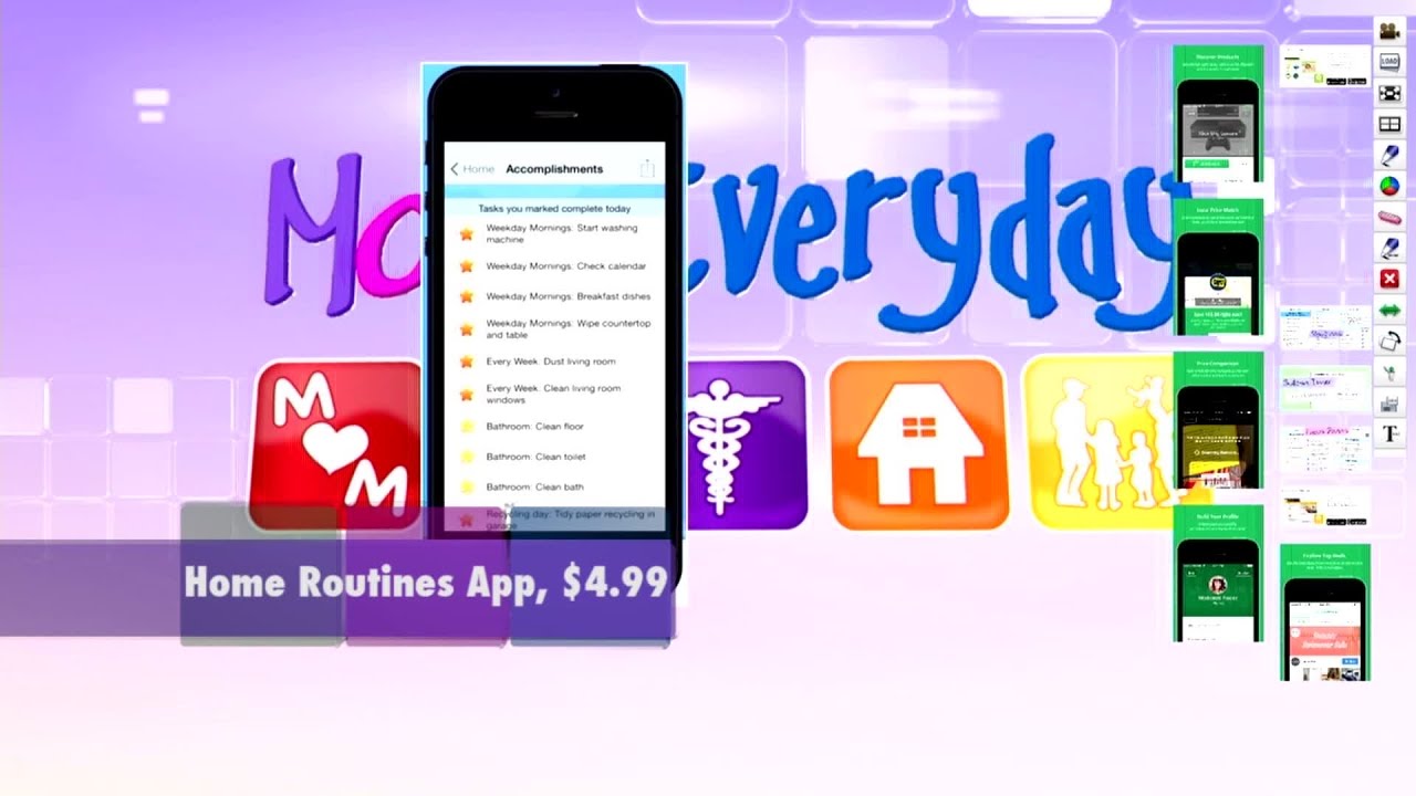 HomeRoutines App - YouTube