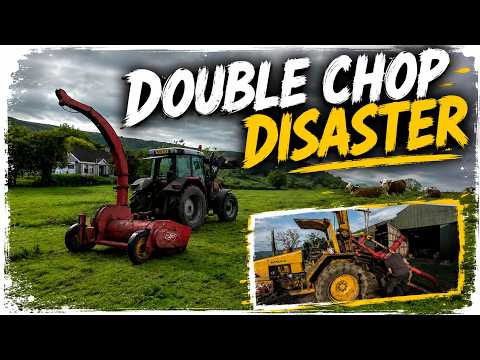 WRECKED THE HARVESTER EVEN BEFORE I GET TO THE SILAGE DAY