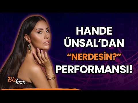 Hande Ünsal'dan \