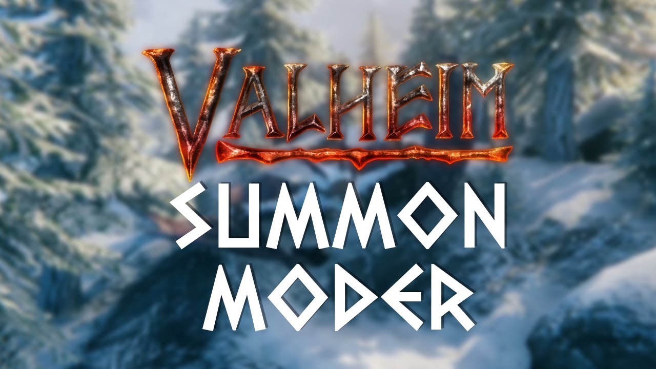 Valheim - How To Summon Moder (4th Boss) - YouTube