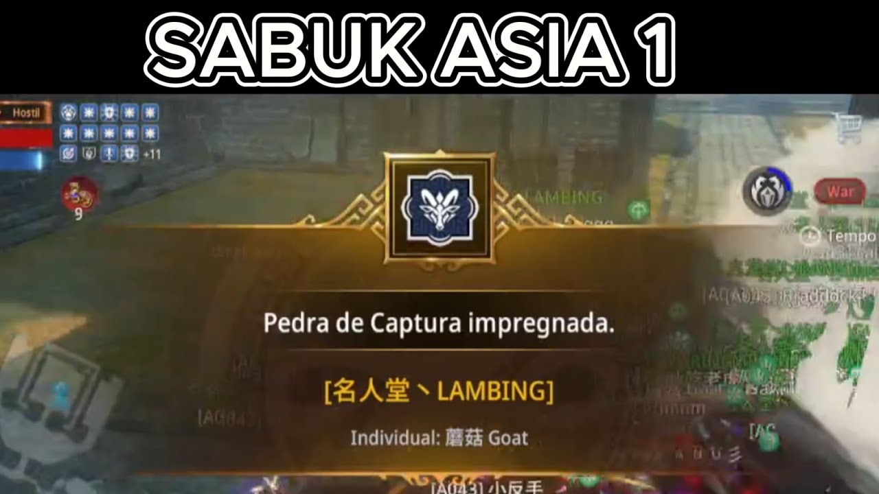 SABUK WAR ASIA1 FF VS HOF ROUTE 8 | CORTES DO MIR4 - YouTube