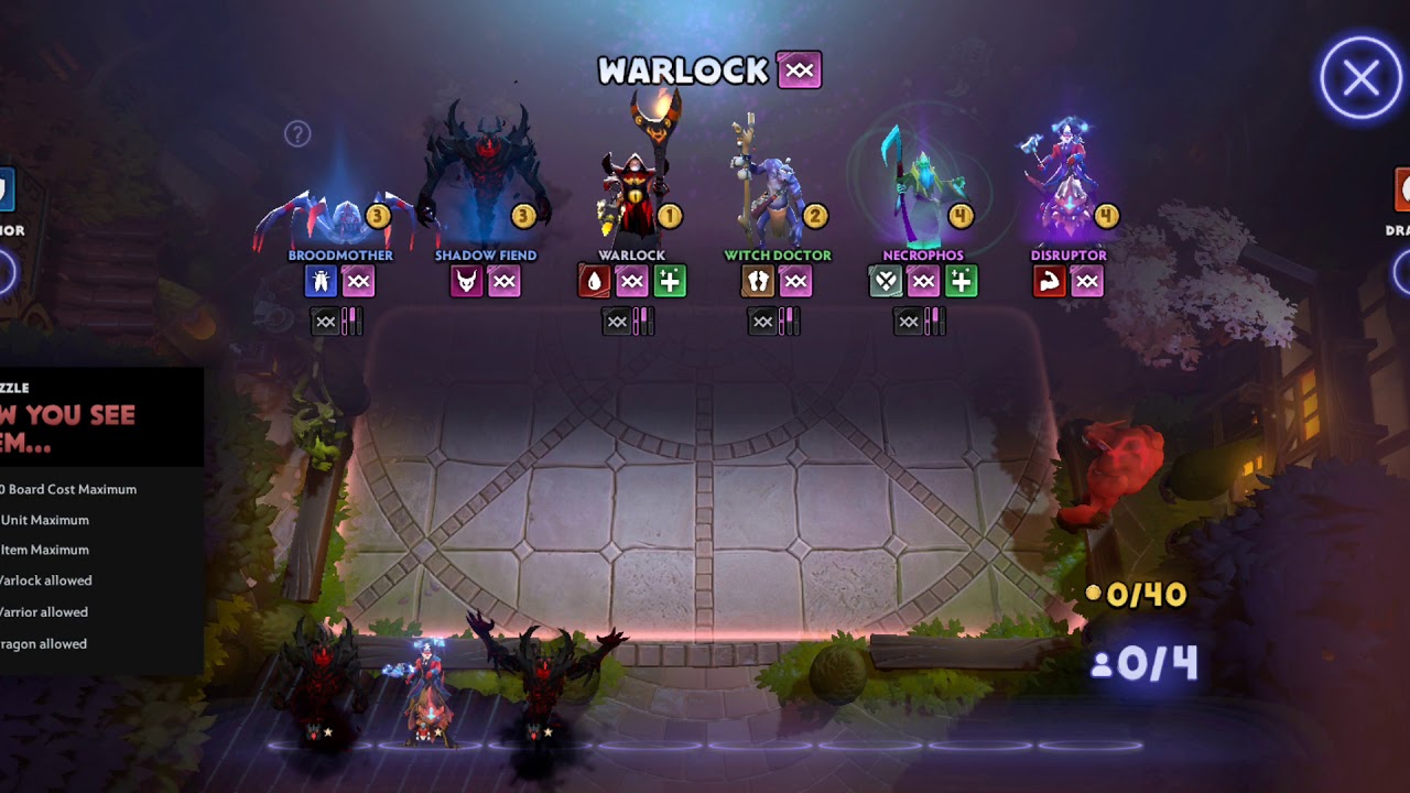 Now You See Them...: Dota Underlords Puzzle - YouTube
