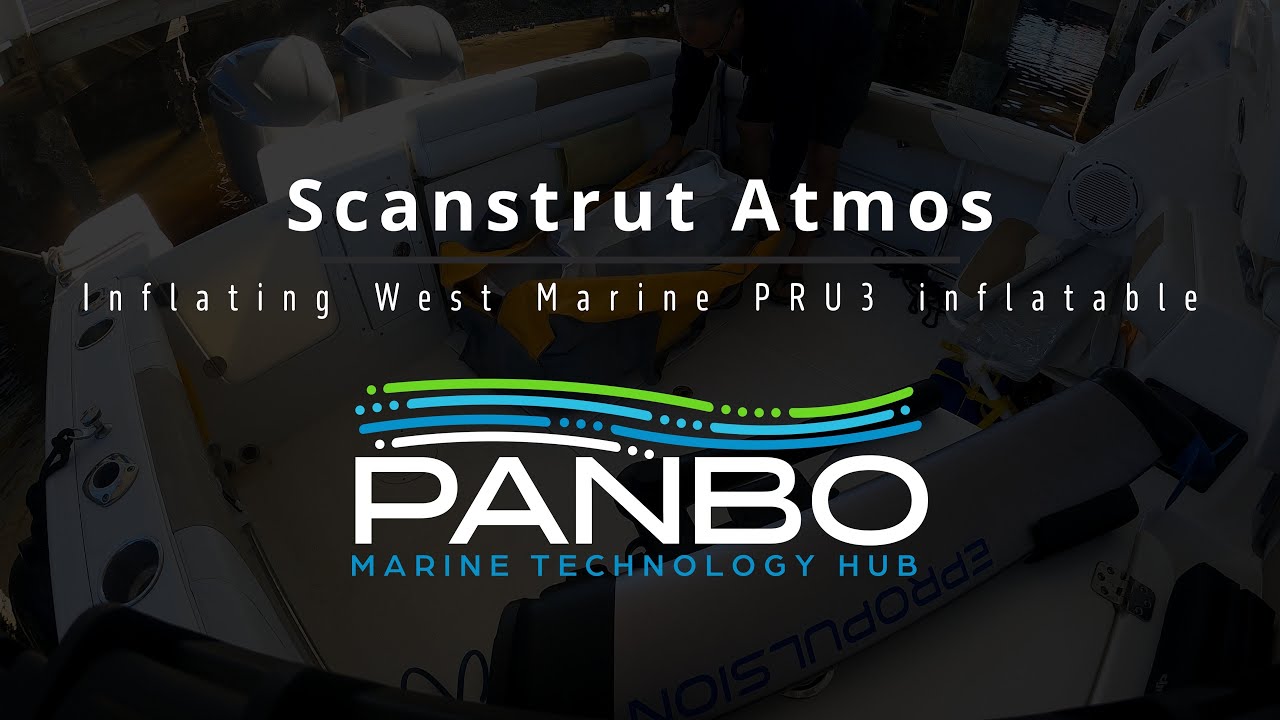 Panbo Presents: Scanstrut Atmos inflating a West Marine PRU3 inflatable ...