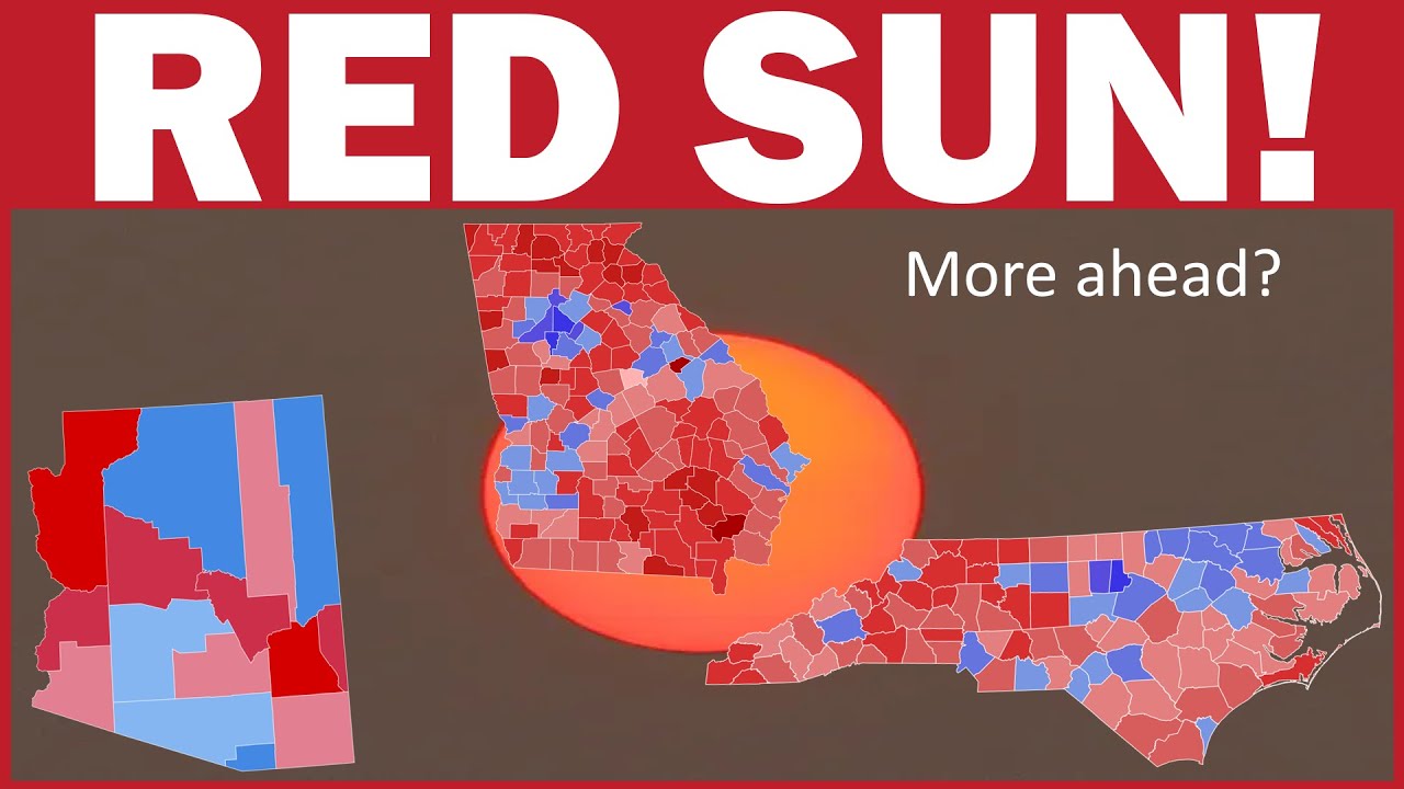 THE RISING RED SUN! | GOP 10 POINTS AHEAD in Sun Belt by door-to-door ...