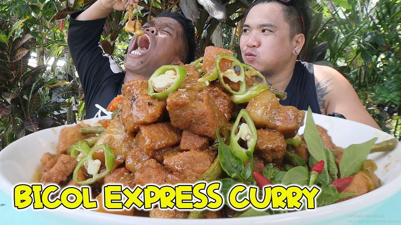 BICOL EXPRESS CURRY - YouTube
