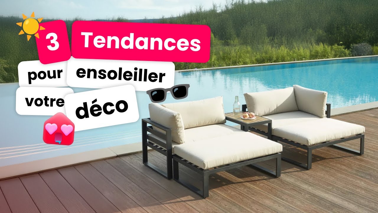 Les 3 tendances pour ensoleiller sa déco ! - YouTube