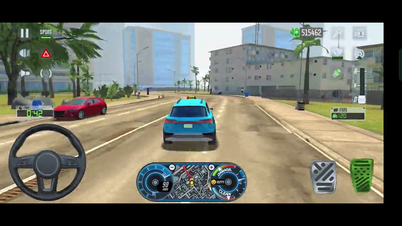 Taxi Sim 🚗 2022 SDMP69 Old Car Crazy uber Driving ! Bugatti car games ...