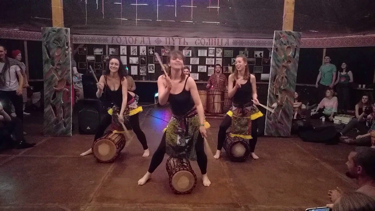 African dundun dance - YouTube