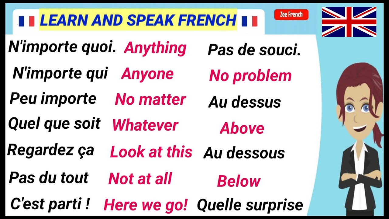 Short and Useful French Phrases French For Beginners PART 20 🇨🇵🇬🇧 - YouTube