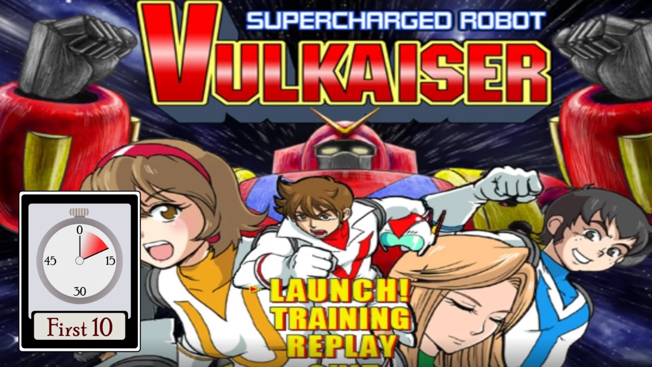 First 10 Supercharged Robot Vulkaiser - SHMUP - No Commentary ...