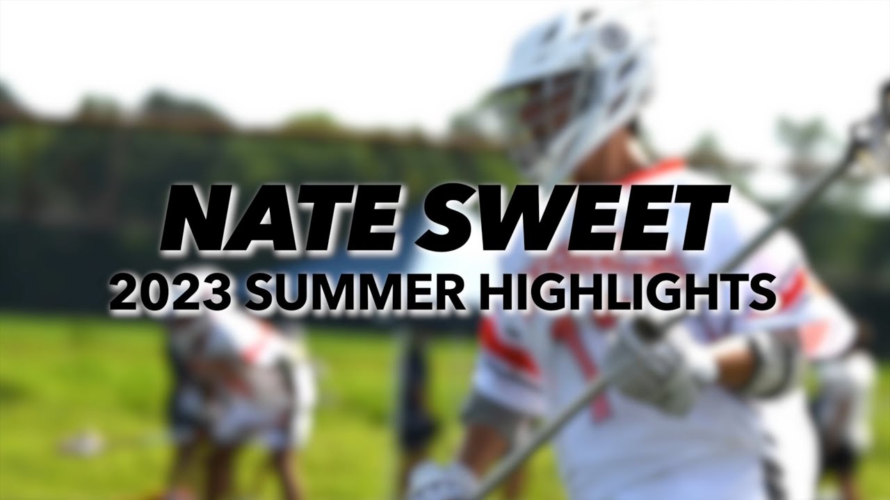 Nate Sweet (Class of 2026) 2023 Summer Lacrosse Highlights - YouTube
