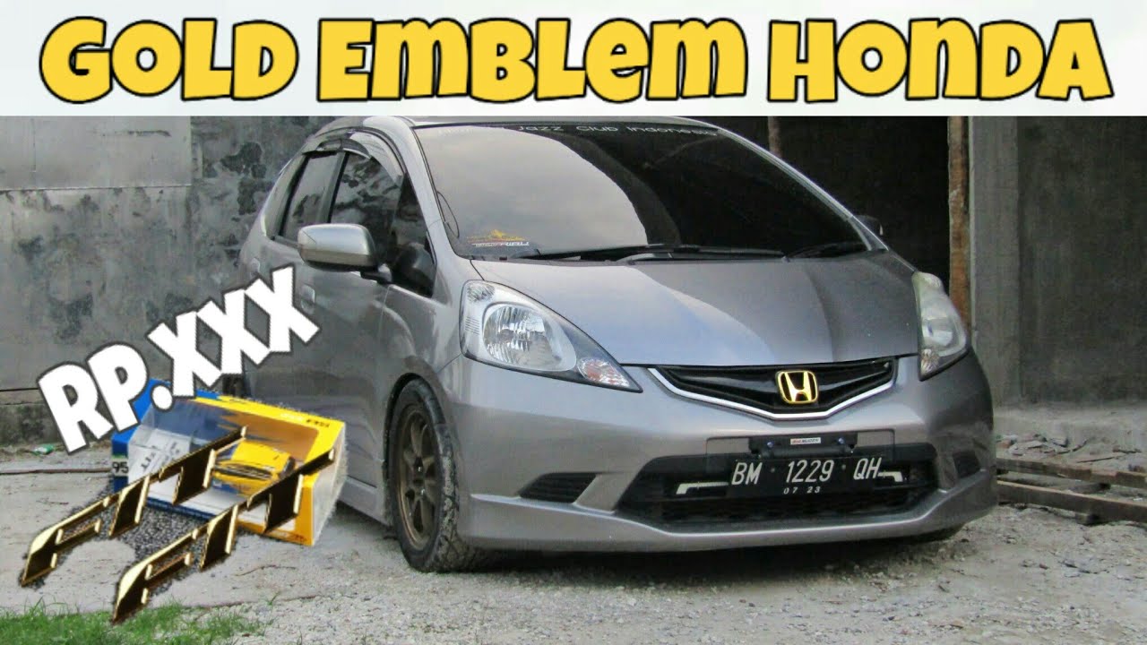 Gold Emblem Honda //JDM Style - YouTube