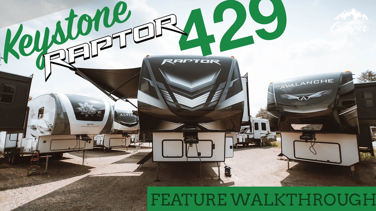 2021 Keystone Raptor 429 | Biggest Toy Hauler On The Market! # ...