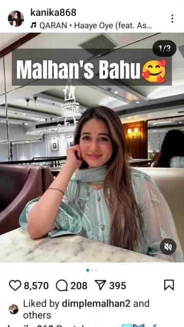 Choti Bahu mile gai|| Abhishek Malhan with Kiranpreet kaur ♥️♥️|| Liked ...