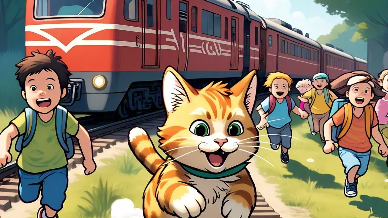 Animated Cat Poem | Meow Meow Billi | Nursery Cartoon Rhymes | Best ...