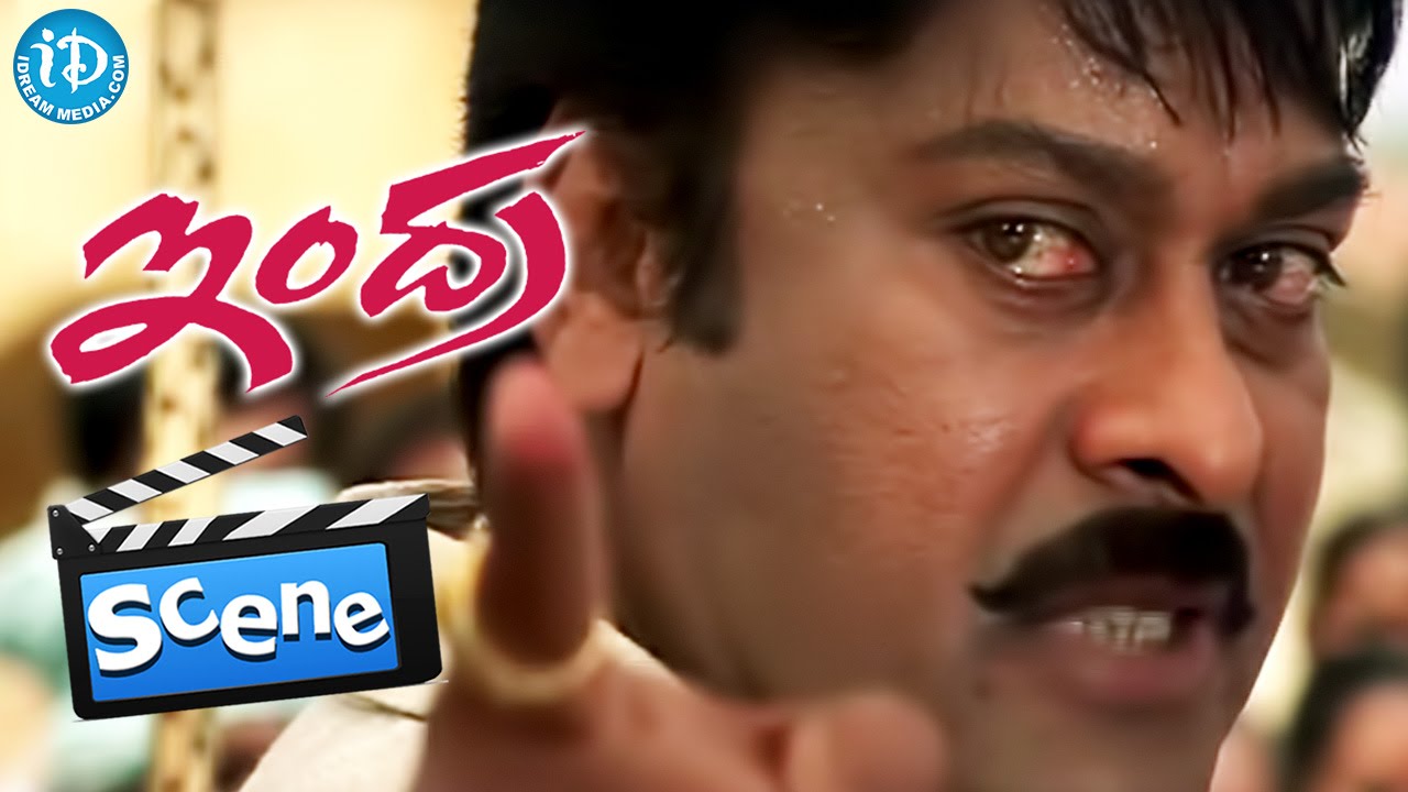 Indra Movie Scenes - Chiranjeevi's Ultimate And Extraordinary Dialogue ...