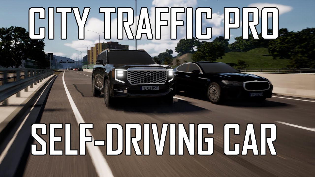 Self-Driving Car Experience with City Traffic Pro [UE5 Asset] - YouTube