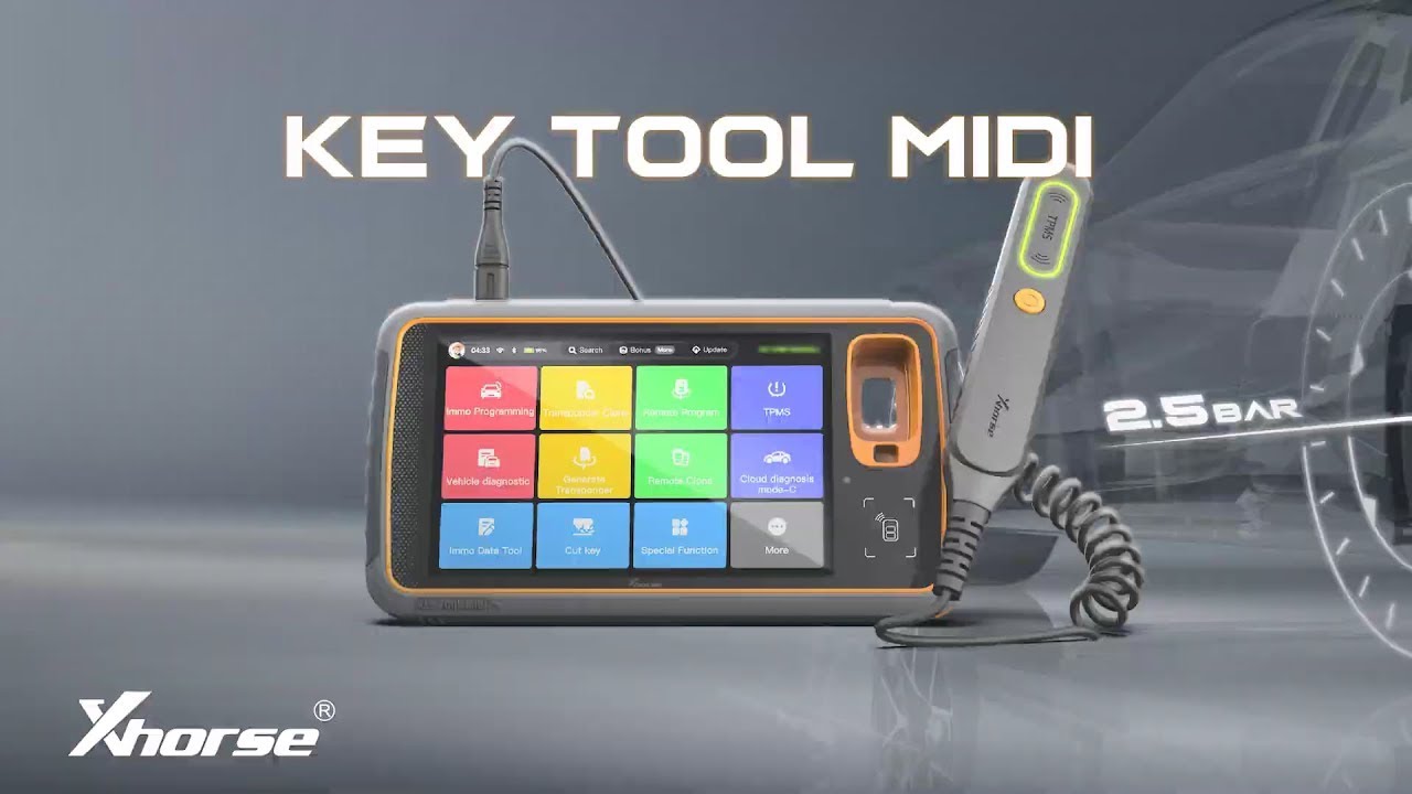 Unboxing Xhorse VVDI Key Tool MIDI | Professional Car Key Programmer ...