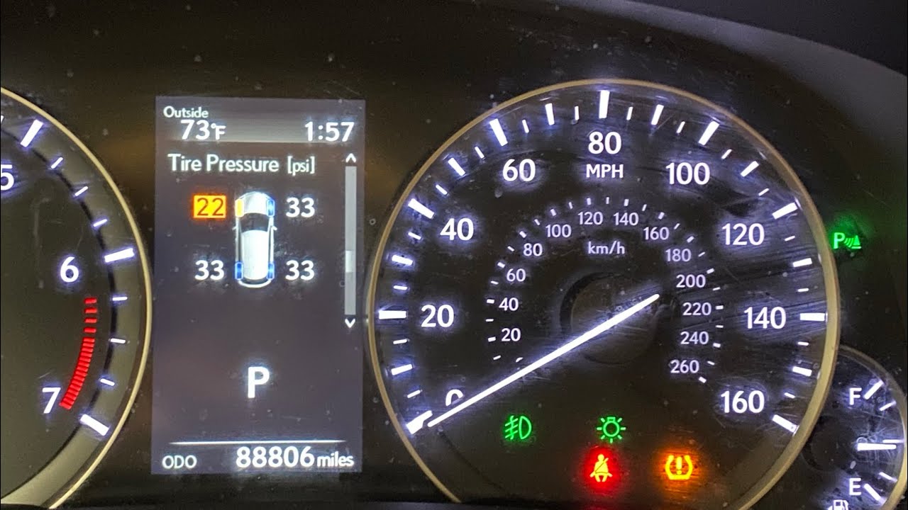 Lexus Rx 350 Tire Pressure
