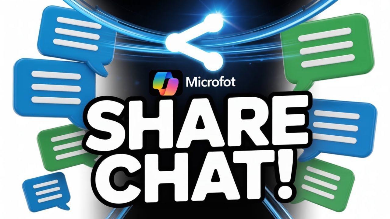 How to Share Conversations in Microsoft Copilot (Create Shareable Chat ...