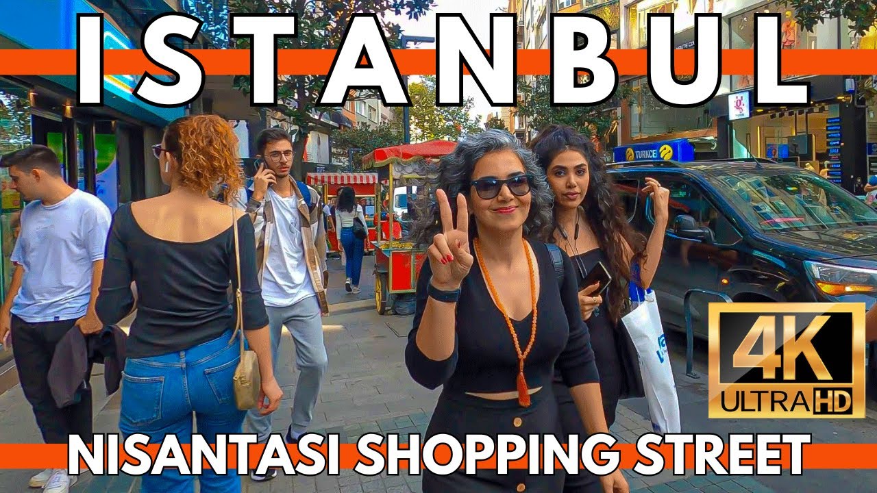 ISTANBUL NISANTASI SHOPPING STREET 6 OCTOBER 2023 WALKING TOUR | 4K UHD ...