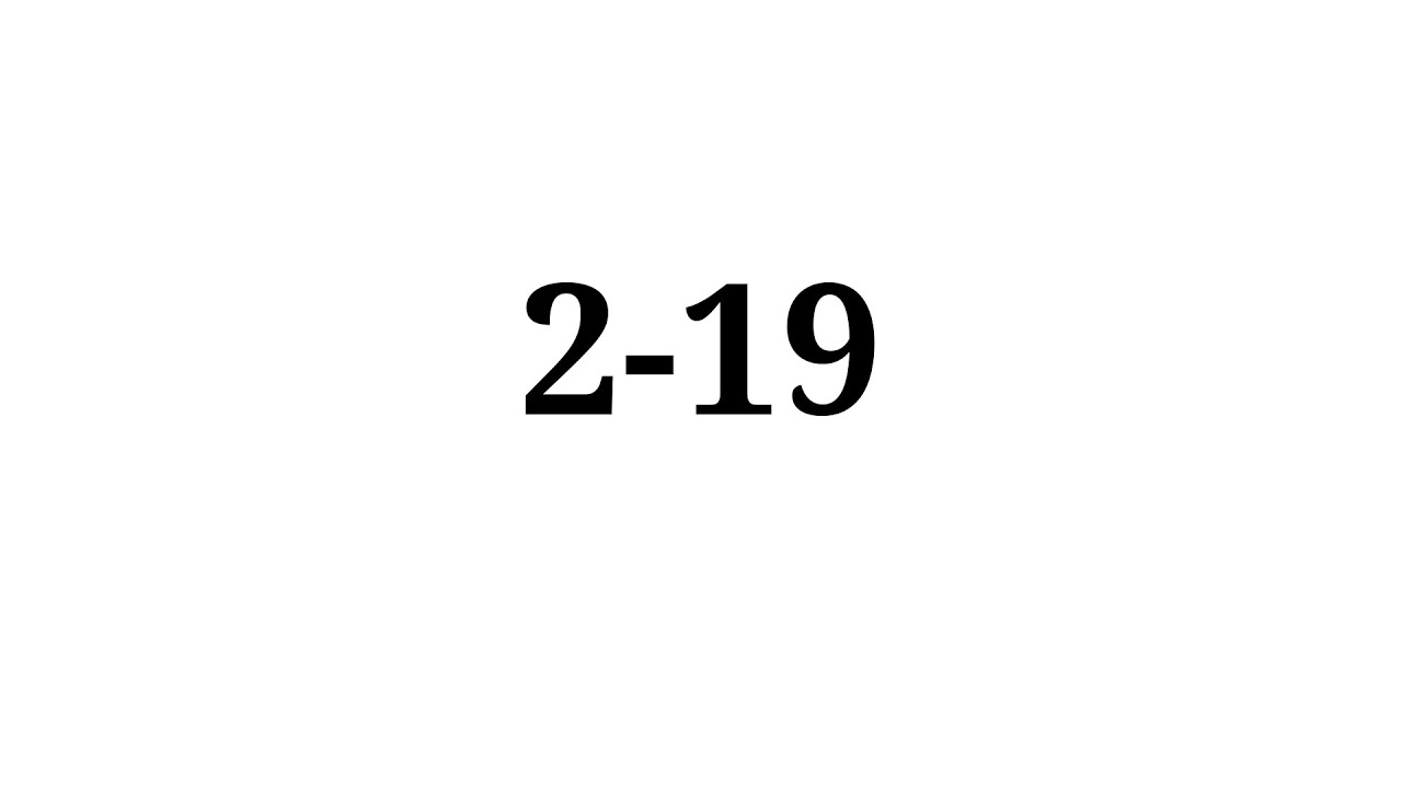 Equation 2-19 - YouTube