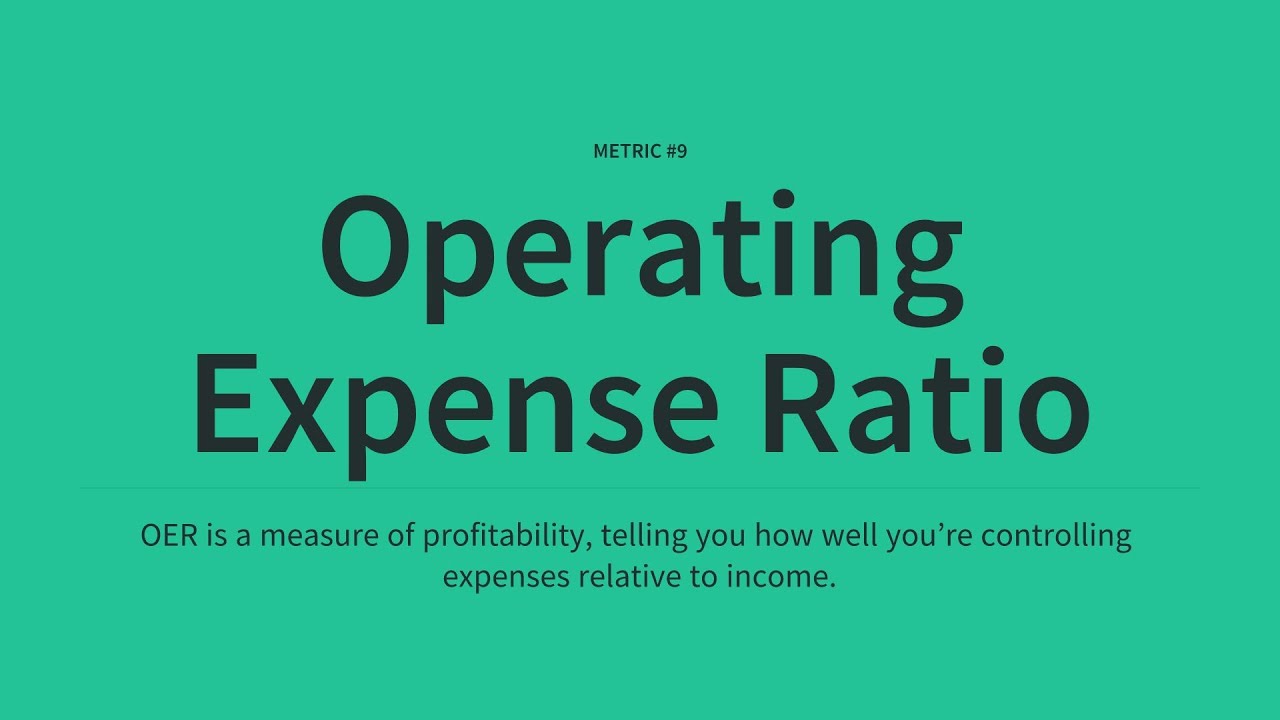 What Is The Operating Expense Ratio For Real Estate Investors and Why what-is-the-operating-expense-ratio-for-real-estate-investors-and-why