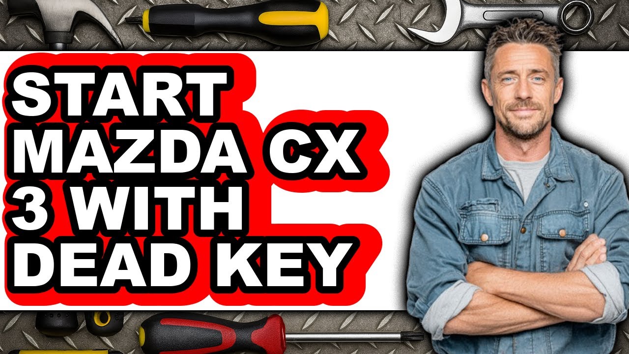 How To Start Mazda CX-3 With Dead Key - Full Guide - YouTube