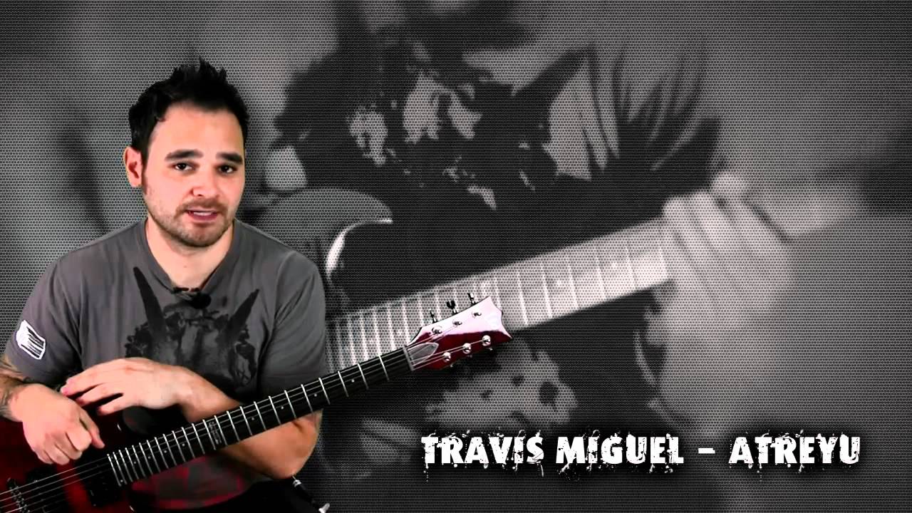 ESP LTD Viper 100 FM Giveaway Signed By Travis Miguel From Atreyu - YouTube