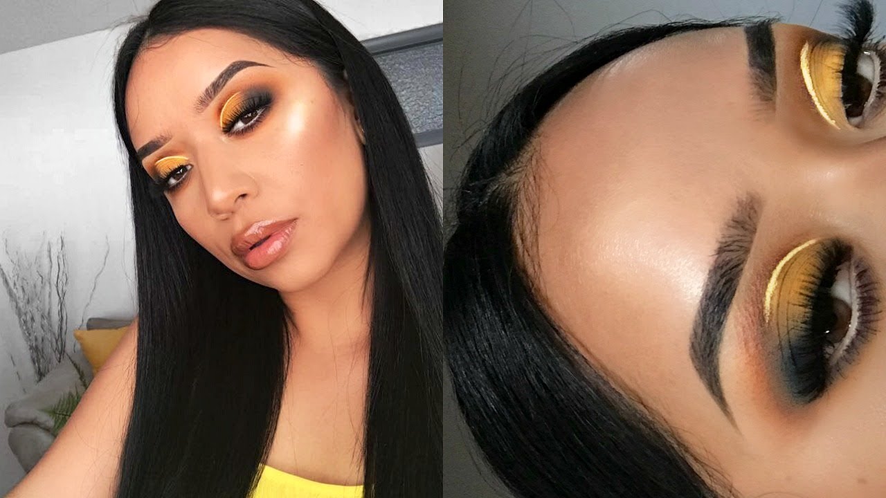 MELLOW YELLOW MAKEUP TUTORIAL | FEAT. ANASTASIA SUBCULTURE PALETTE - YouTube