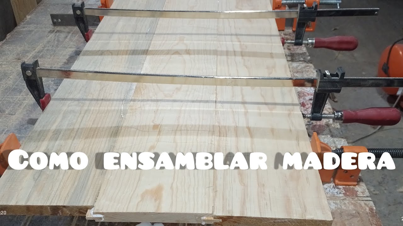 Cómo ensamblar madera. - YouTube
