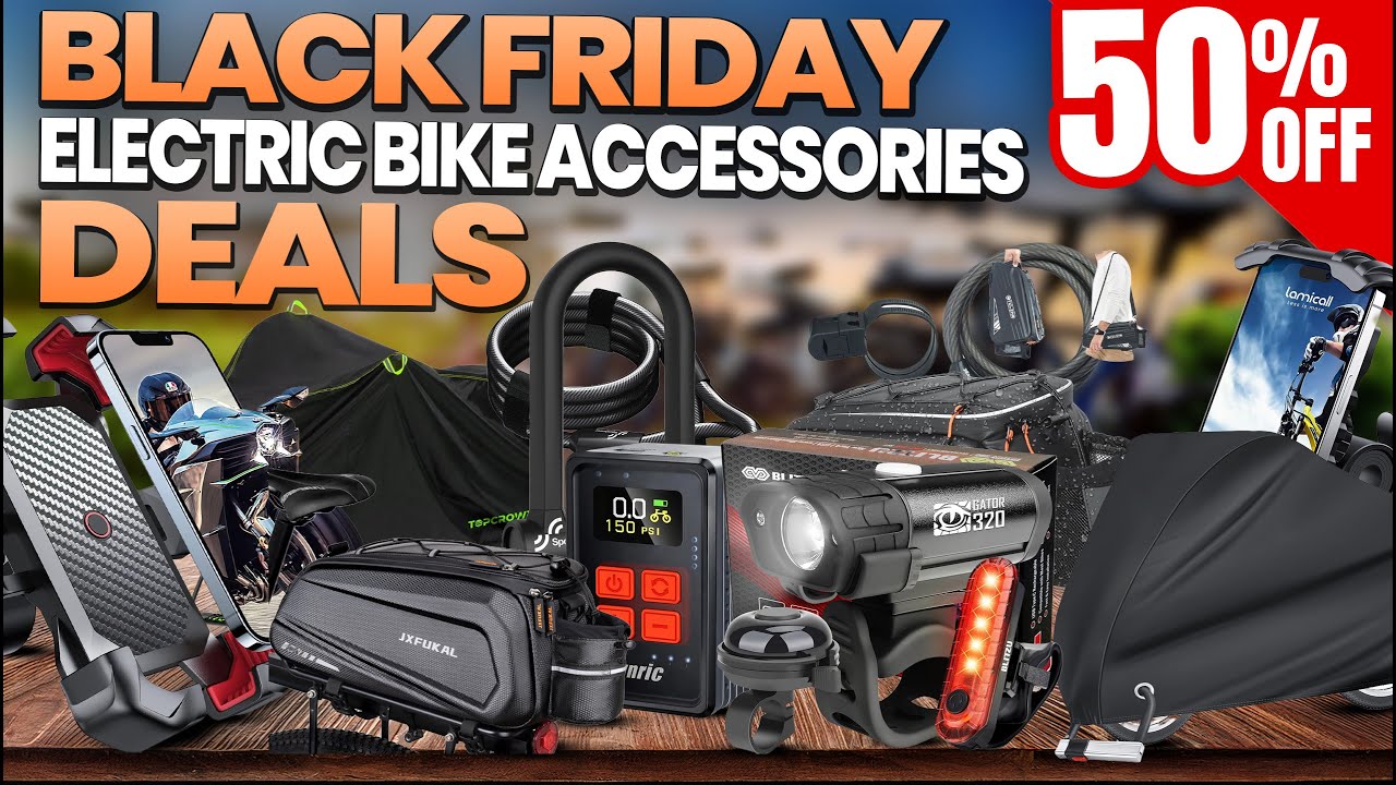 Conquer The Commute Unbelievable Black Friday Electric Bike Deals You Wont Want To Miss