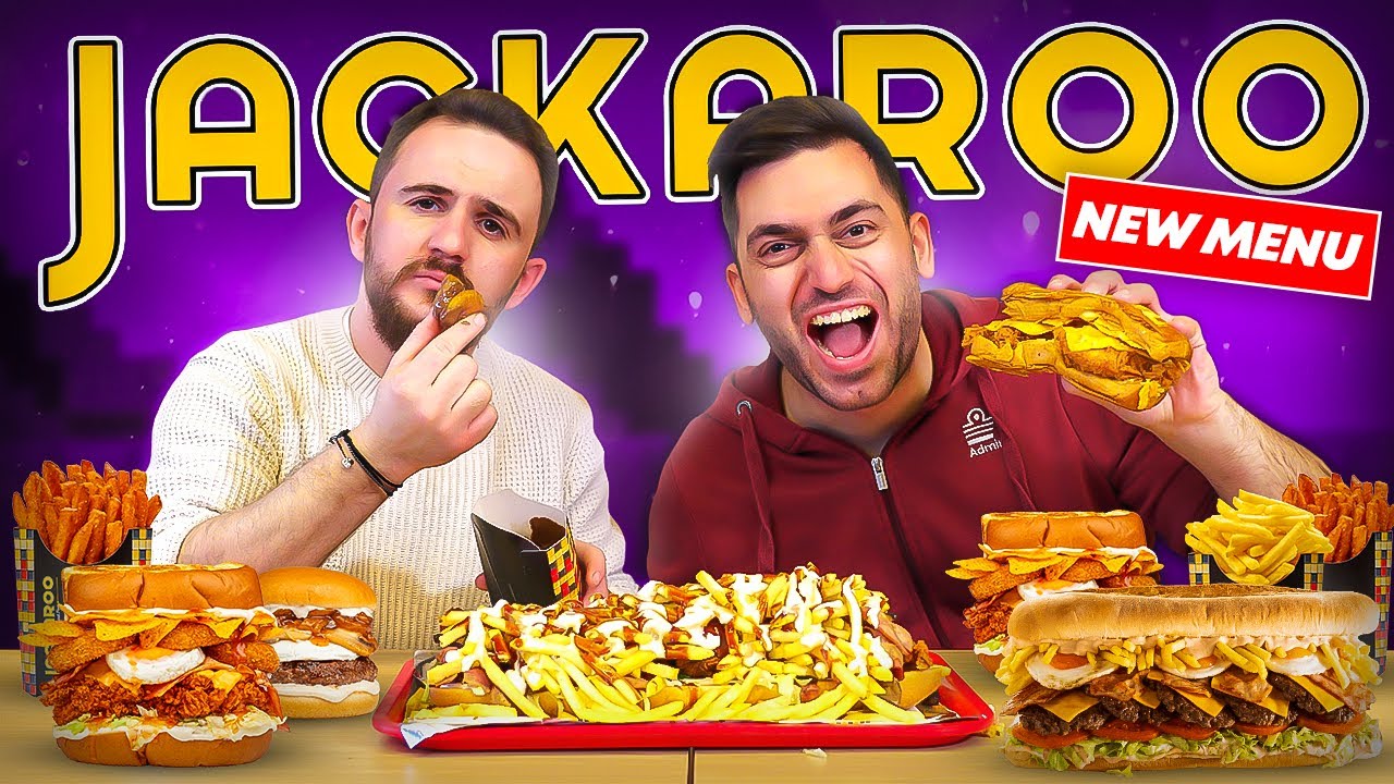 Φάγαμε μέχρι σκασμού ΟΛΟ ΤΟ ΝΕΟ ΜΕΝΟΥ ΑΠΟ JACKAROO - YouTube