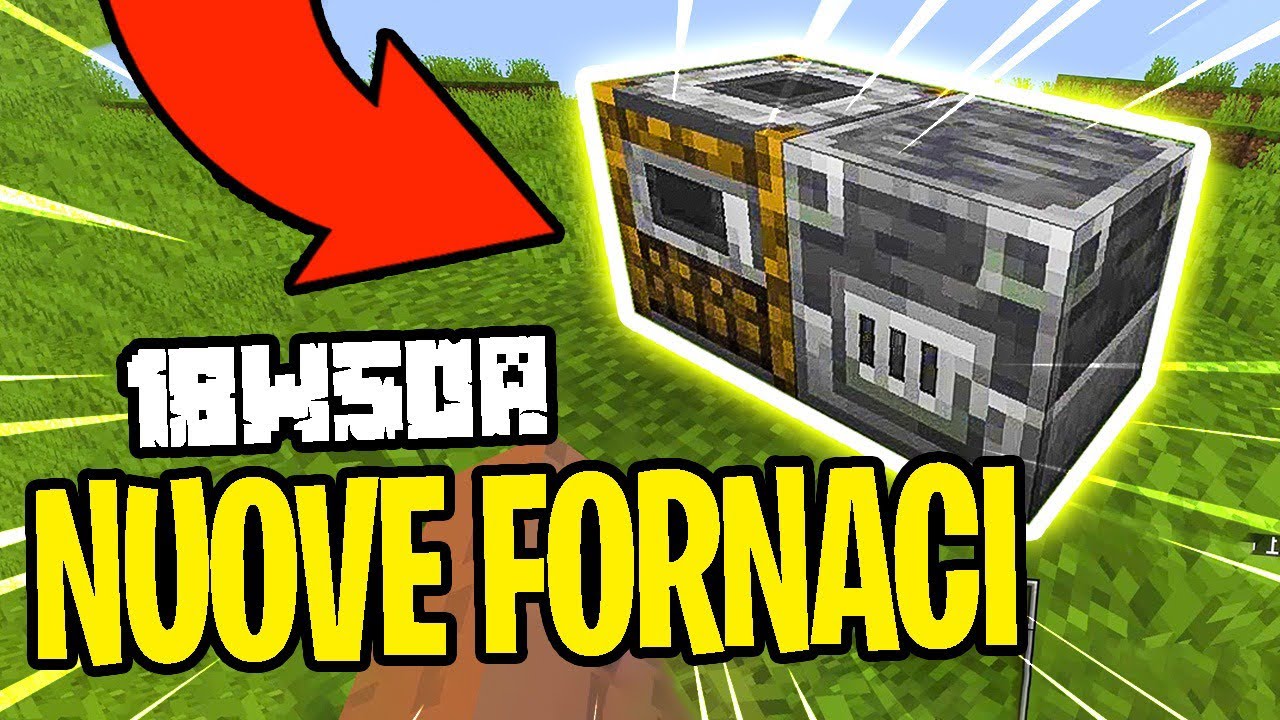 DUE NUOVE FORNACI! - Minecraft Snapshot 18w50a - YouTube