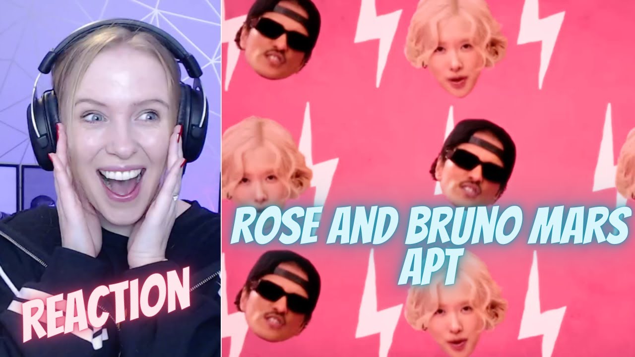 Finally! - Rose and Bruno Mars 'APT' Reaction - YouTube
