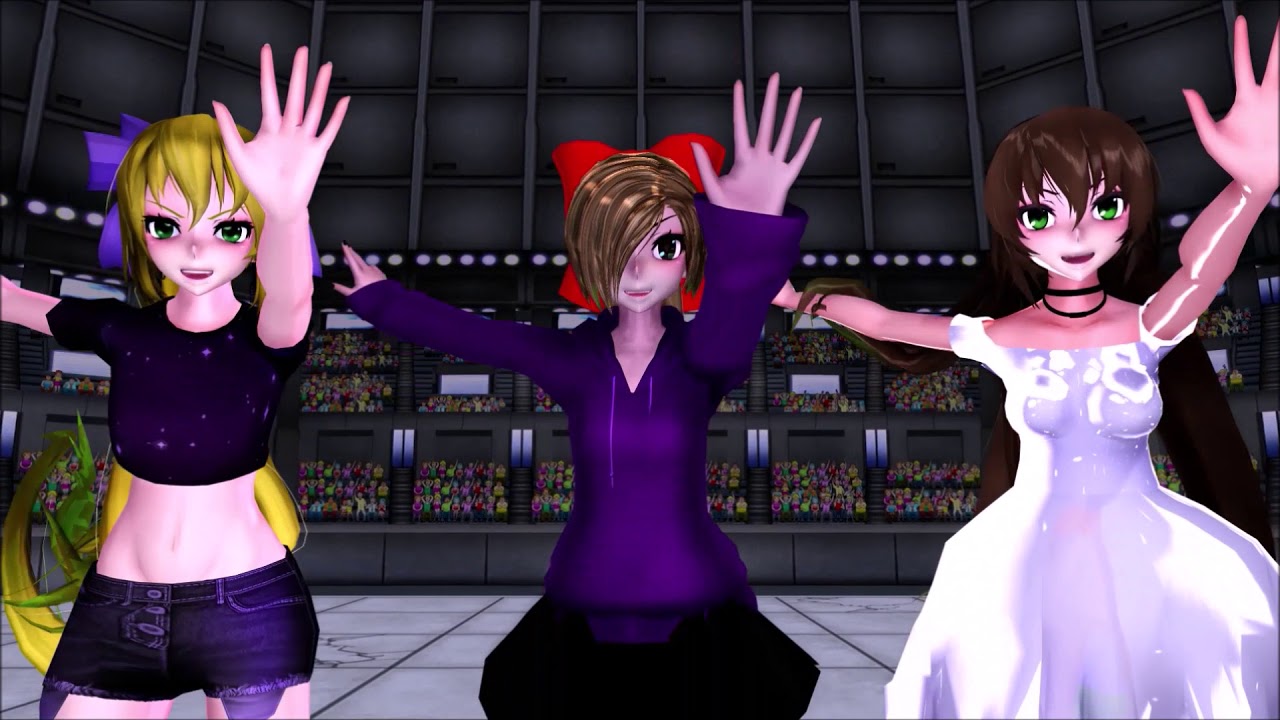 Female Laughing Jack Mmd