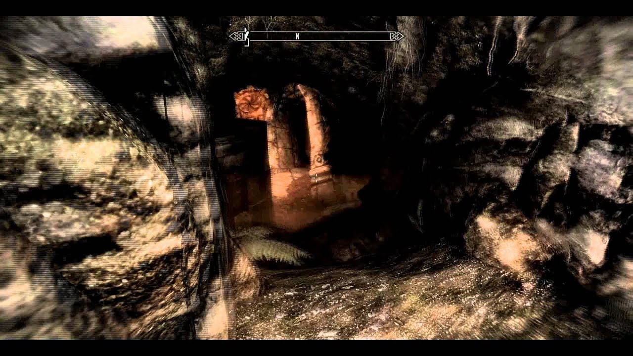 Skyrim Gameplay haunted house - YouTube