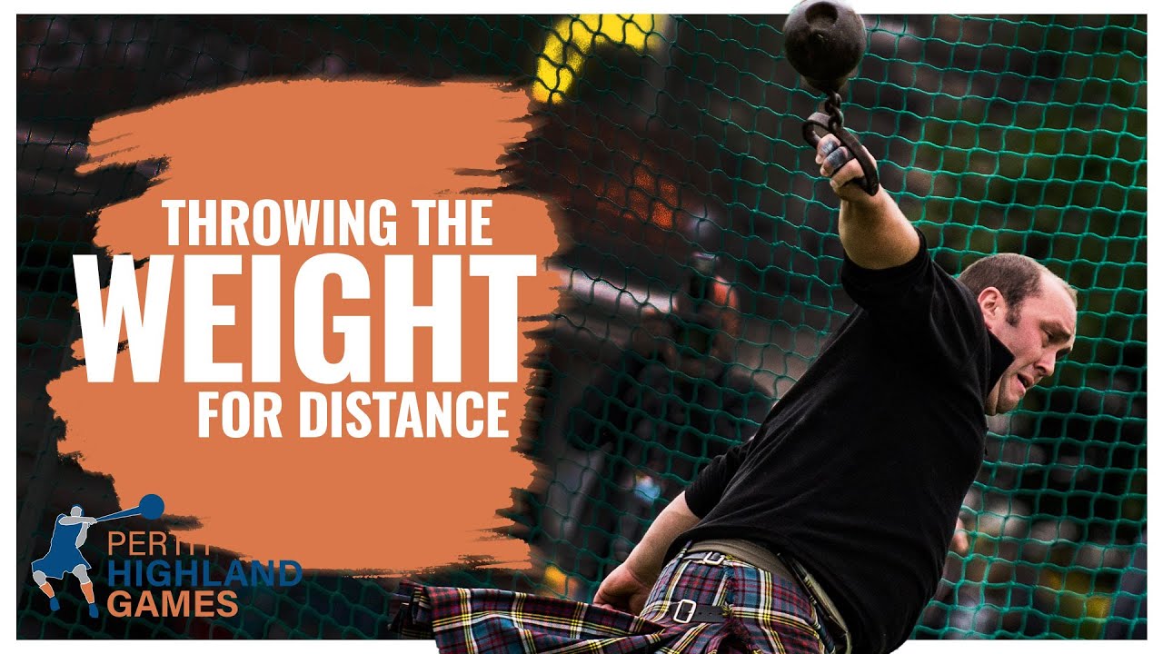 Throwing the Weight for distance - Highland Games - YouTube