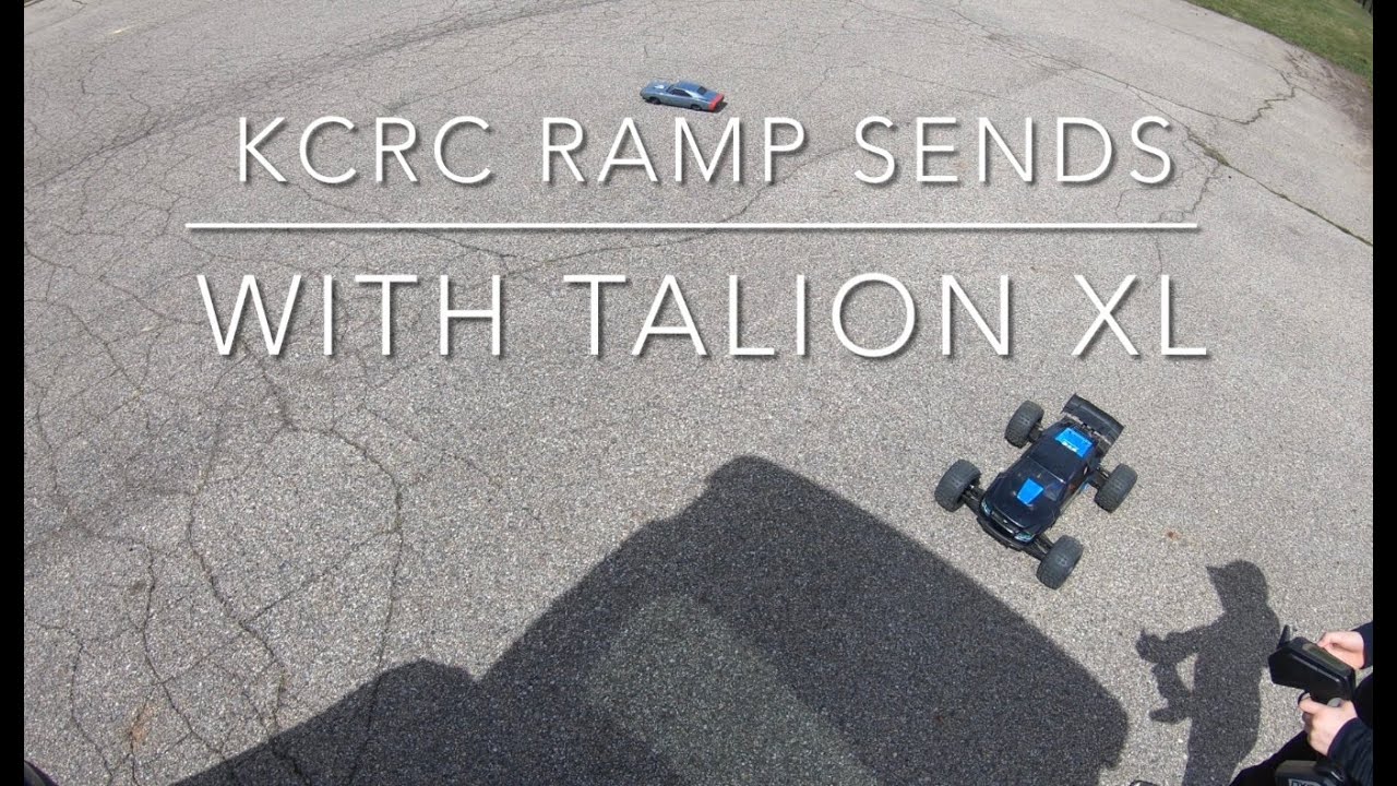KCRC ramp sends with the Talion XL - YouTube