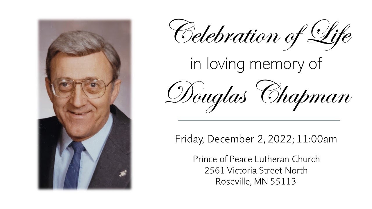 12/02/22 - Doug Chapman's Memorial Service - YouTube