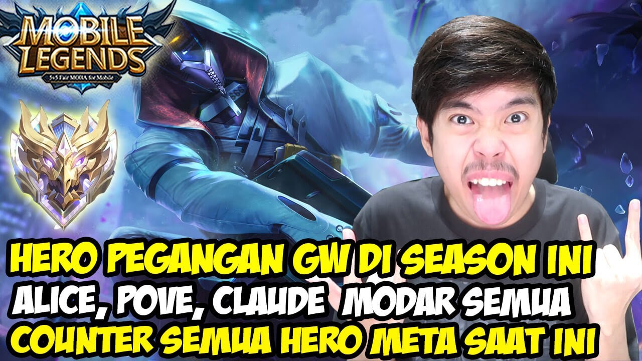 HERO PEGANGAN GW DI SEASON INI GUYS! KUAT LAWAN HERO-HERO META! THE ...