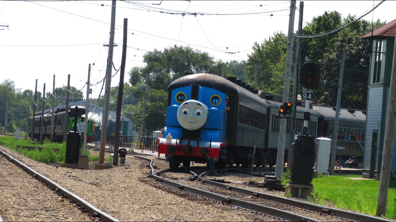 Day Out With Thomas 2021 With Percy! Illinois Railway Museum! - YouTube