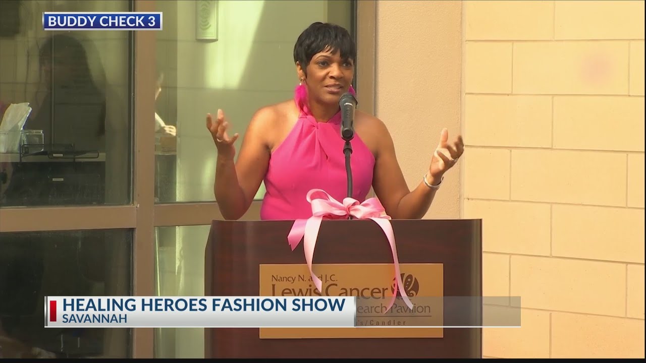 Healing Heroes celebrates breast cancer survivors on the runway - YouTube