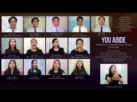 You Abide | Baptist Music Virtual Ministry | Ensemble