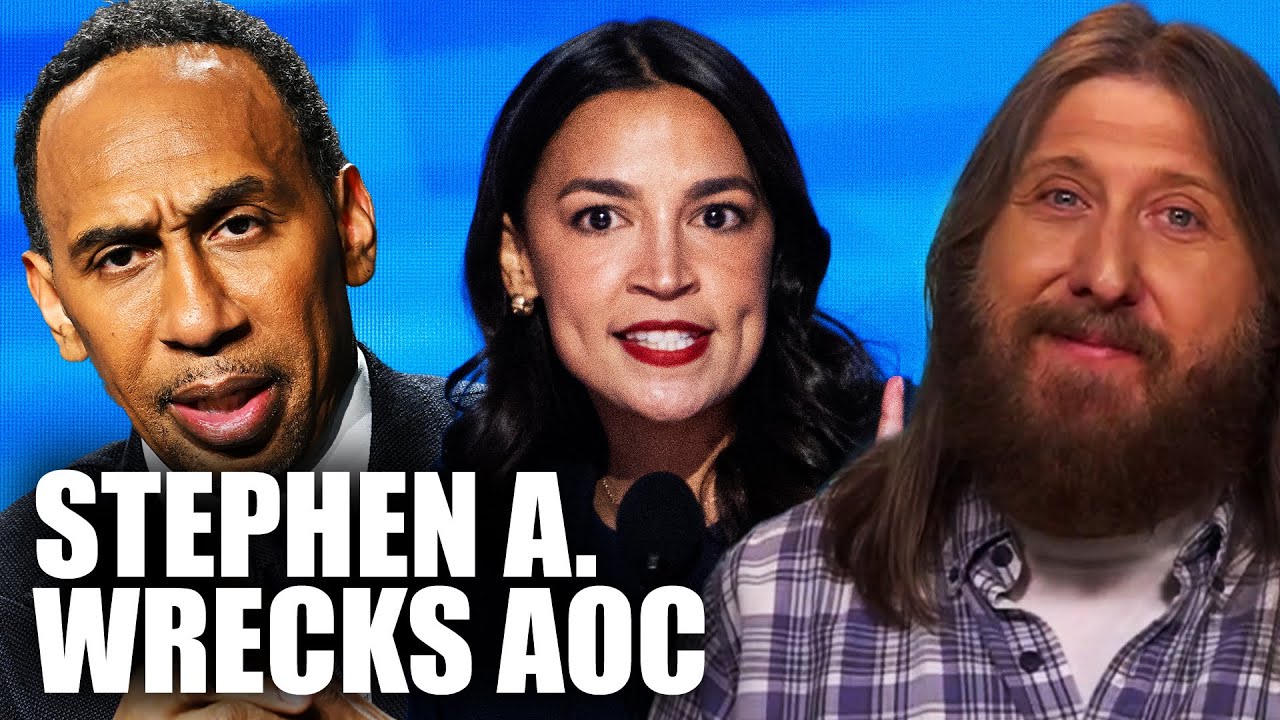 Stephen A. Smith CALLS OUT Unhinged AOC | The Ricky Cobb Show - YouTube