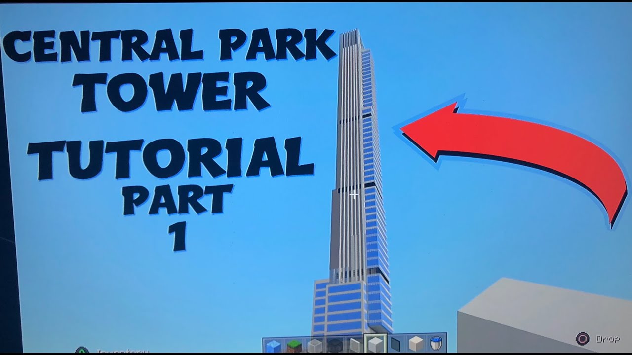 Central Park Tower Tutorial (Minecraft) part 1 - YouTube