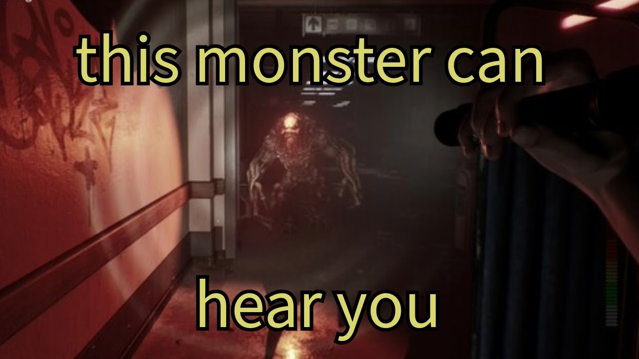 This Monster Can hear you!!! How scary is this new spooky game? - YouTube