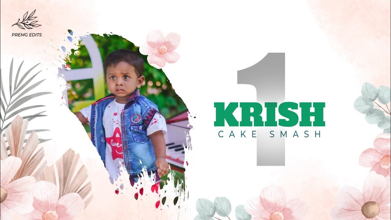 KRISH 1st HBD SONG - YouTube