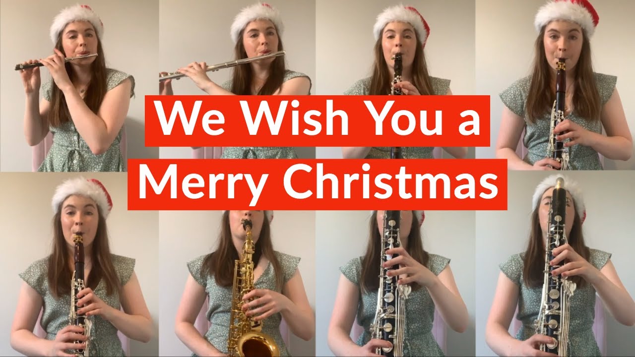 We Wish You a Merry Christmas Woodwind Ensemble - YouTube